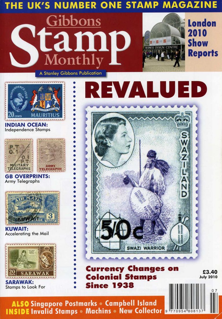 July 2010 - Gibbons Stamp Monthly Magazine