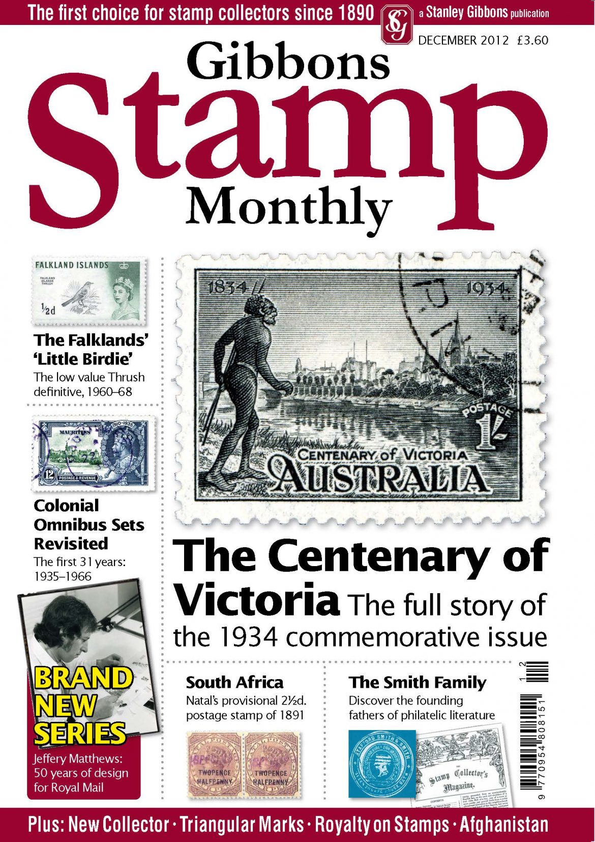 December 2012 - Gibbons Stamp Monthly Magazine